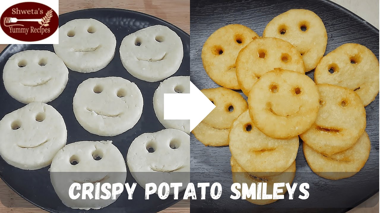 How to make McCain Smileys at Home | Potato Smileys Recipe | Crispy and ...