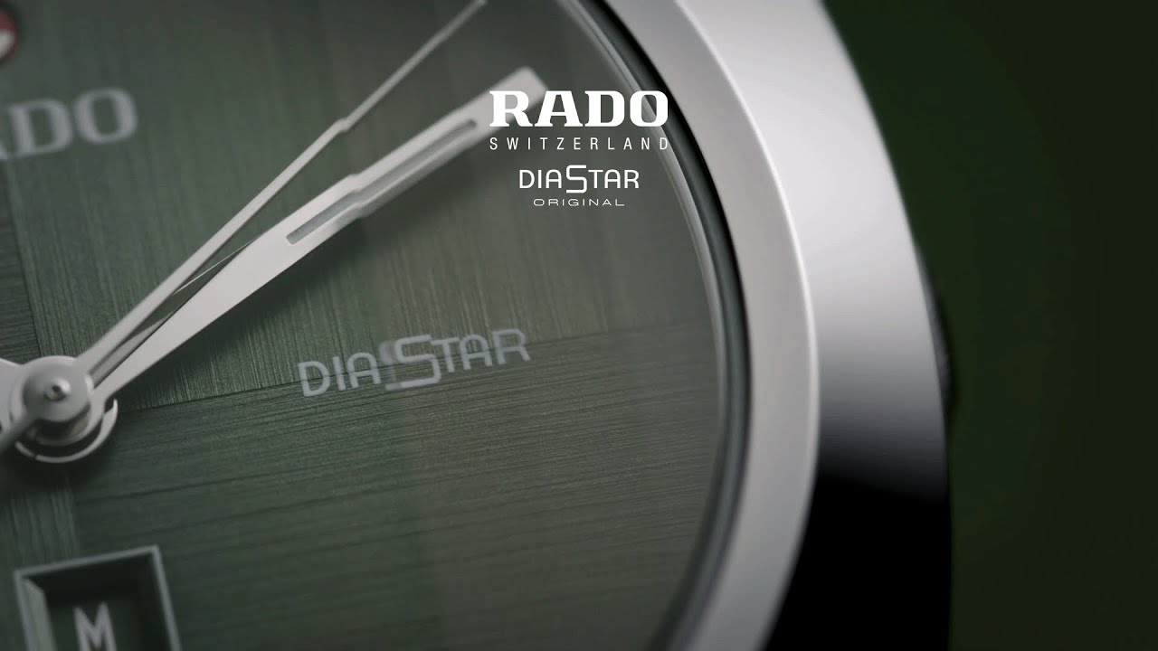 Rado DiaStar Original Green - YouTube