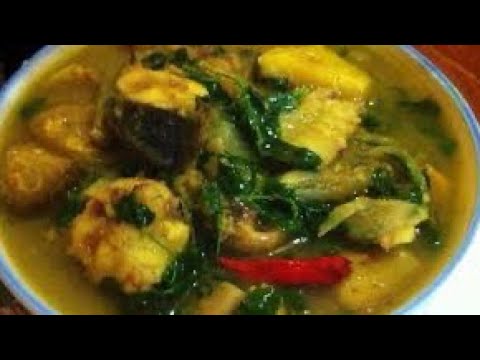 សម្លរកកូរត្រីអណ្តែង samlar Karkor with catfish recipe - YouTube