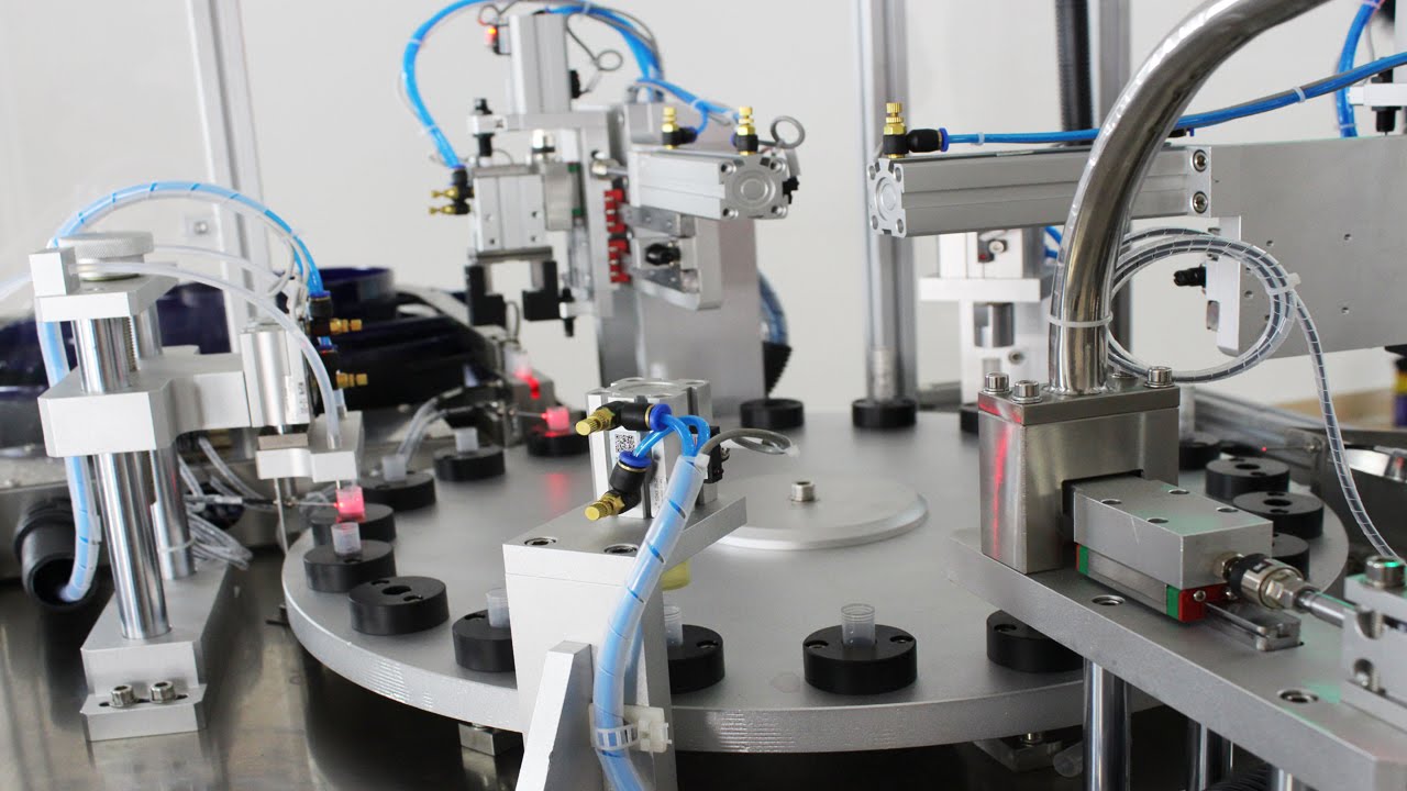 How to operate perfume filling pressing line from A to Z demo video ...