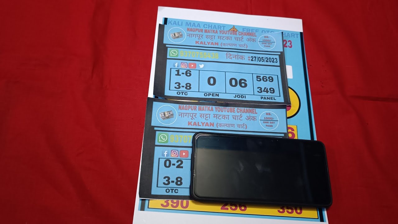 KALYAN MATKA 29-5-2023 SATTA MATKA KALYAN RESULT | LOKNAMA PAPER DAILY ...