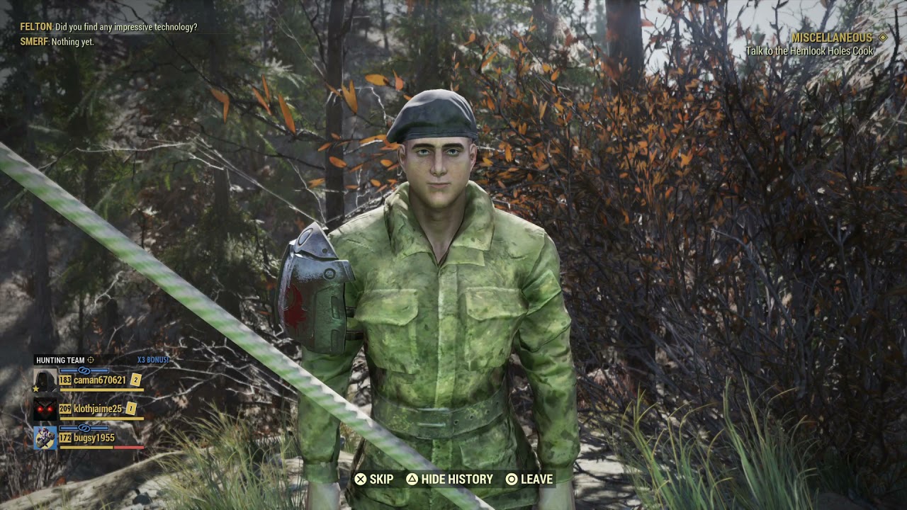 Fallout 76 Felton Reed Random Encounter - YouTube