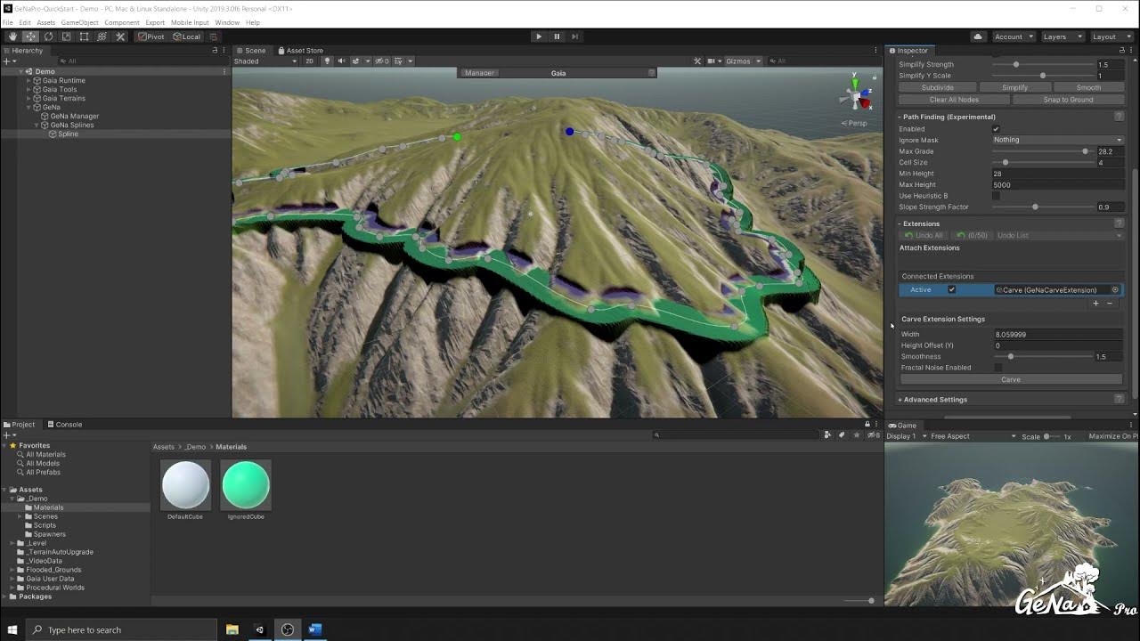 GeNa Pro | Deep Dive Part 3A - Pathfinding For Splines & Roads - YouTube