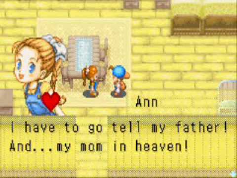 Harvest Moon: Friends Of Mineral Town - Ann - YouTube