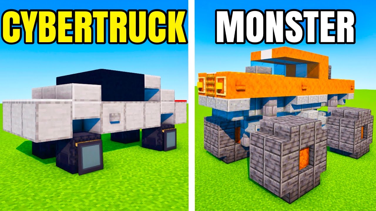 5 BEST VEHICLE BUILDS in Minecraft - YouTube