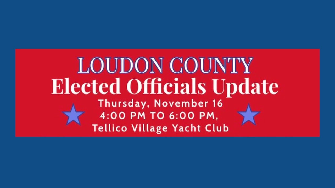 Loudon Co. Elected Officials Update 11.16.23 - YouTube