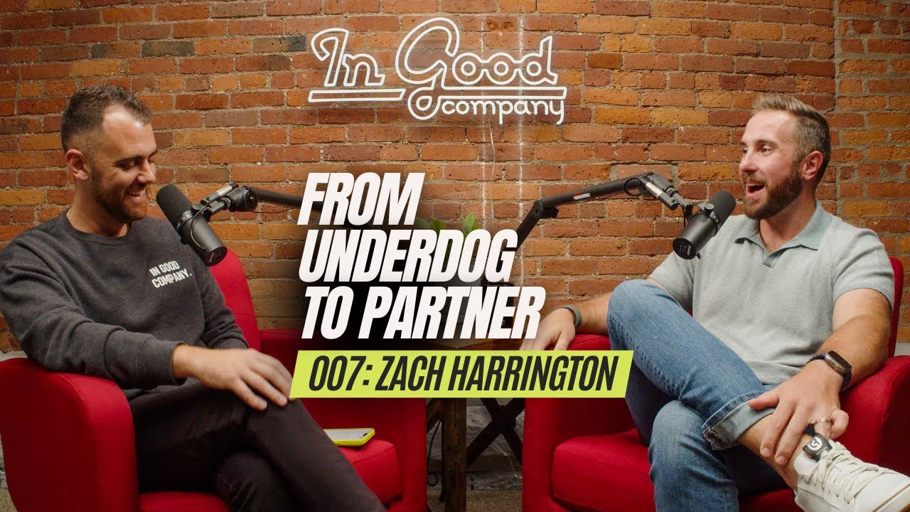 007: Zach Harrington "From Underdog to Partner." - YouTube