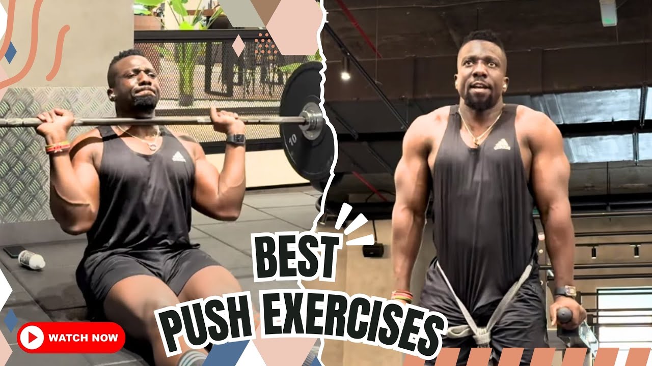 How to Do Push Exercises | Best Push Workout - YouTube