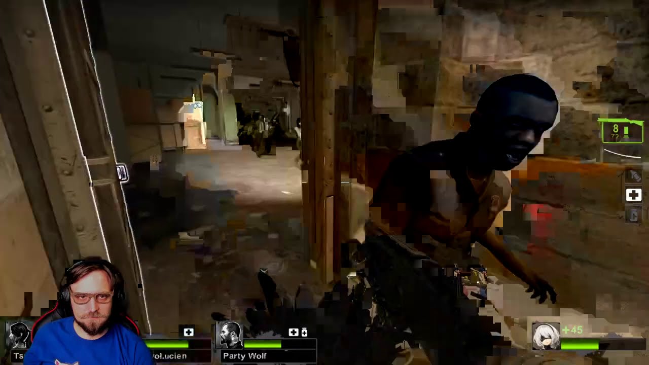 Left 4 Dead 2 with Voice Actors and a Pro Gamer - YouTube