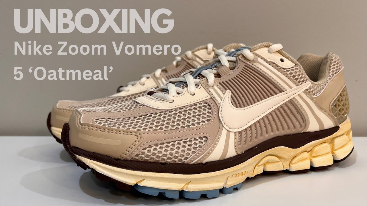 UNBOXING - Nike Zoom Vomero 5 ‘Oatmeal’ - YouTube