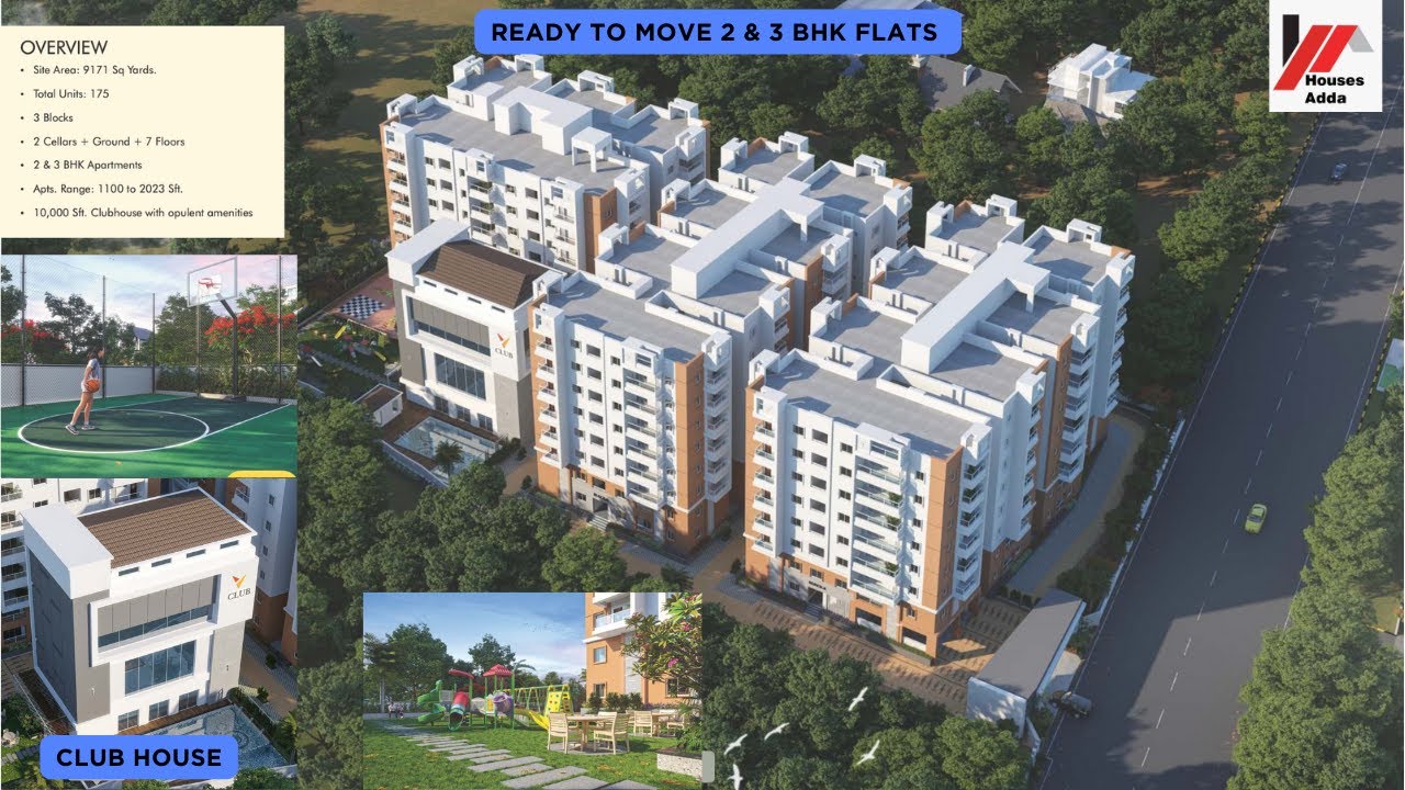 Ready to Move: Premium Gated Community Apartment project at Mokila. 2 ...