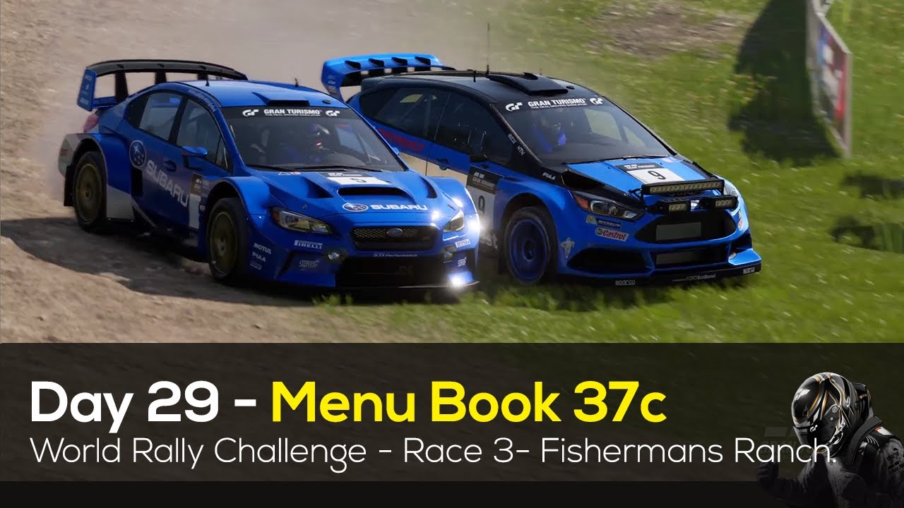 Menu Book 37 – Race 3 - Fishermans Ranch with GREAT JUMPS but can we ...