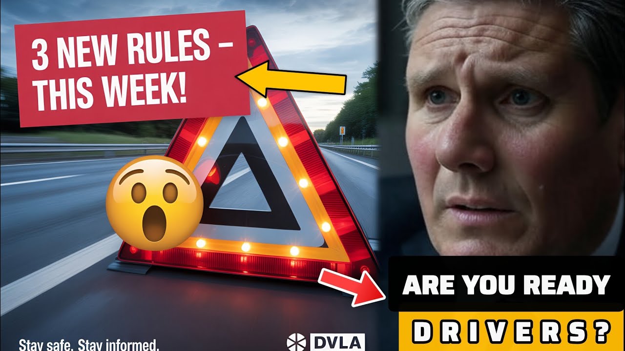 🚨 3 New DVLA Rules START This Week – Drivers Must Know NOW! - YouTube