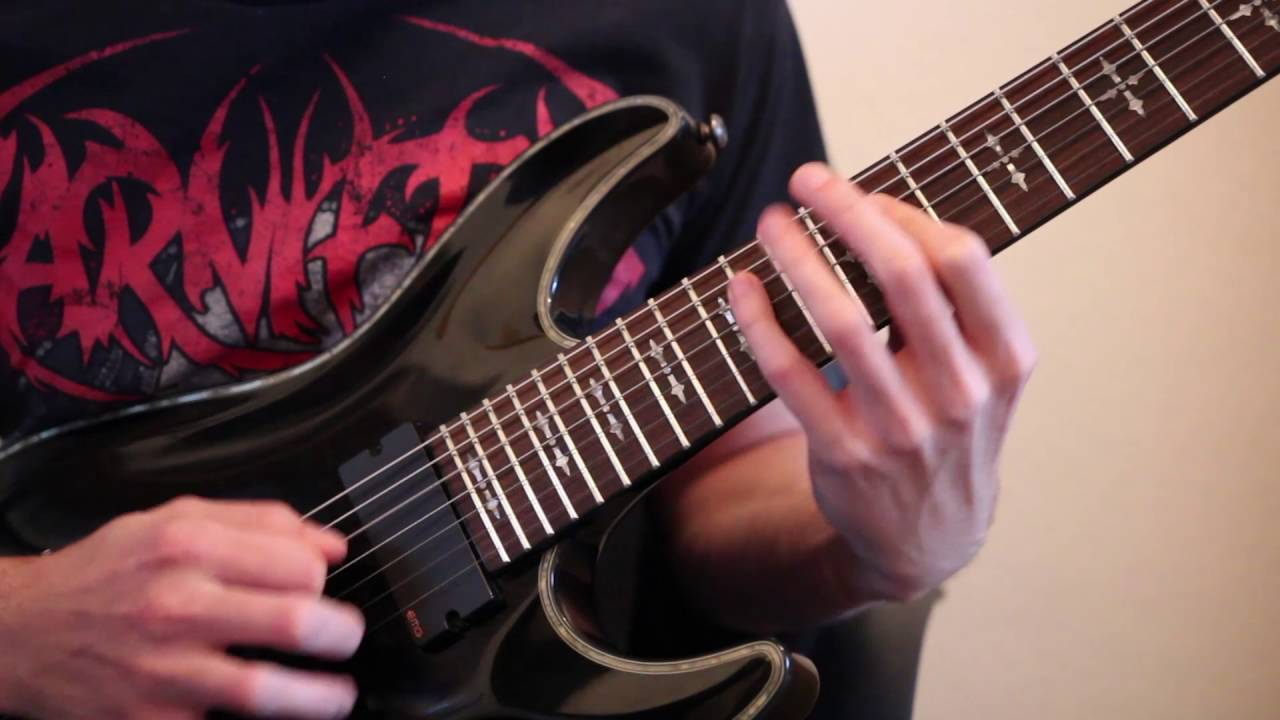 Infant Annihilator - Pray for Plagues guitar cover - YouTube