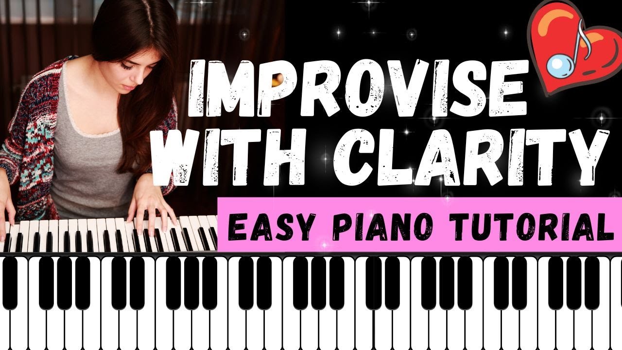 EASY PIANO IMPROVISATION - SICK OF C MAJOR? IMPROVISE IN G MAJOR WITH MELODY CIRCLE EFFECT 2023 ...