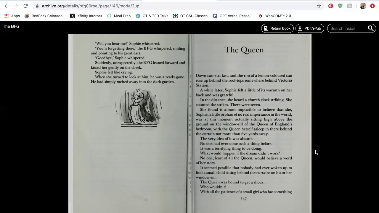 OASIS Book Club - 5/25/2020 - The BFG - Chapters 18-20 - YouTube