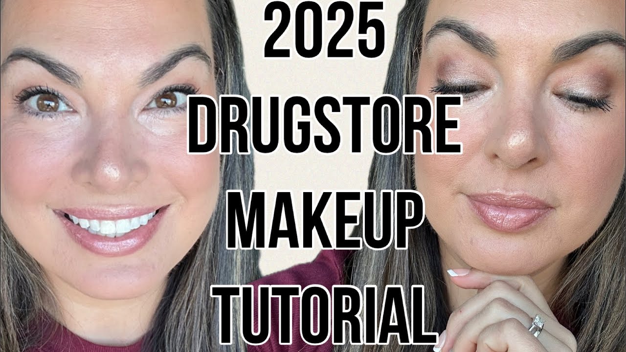 Drugstore Makeup Look + Tutorial #drugstoremakeuptutorial # ...