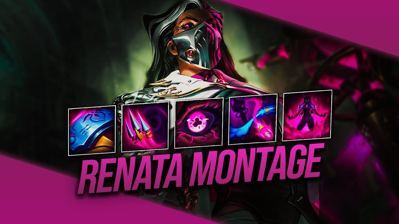 RENATA MONTAGE | Streamers Play NEW CHAMPION RENATA - YouTube