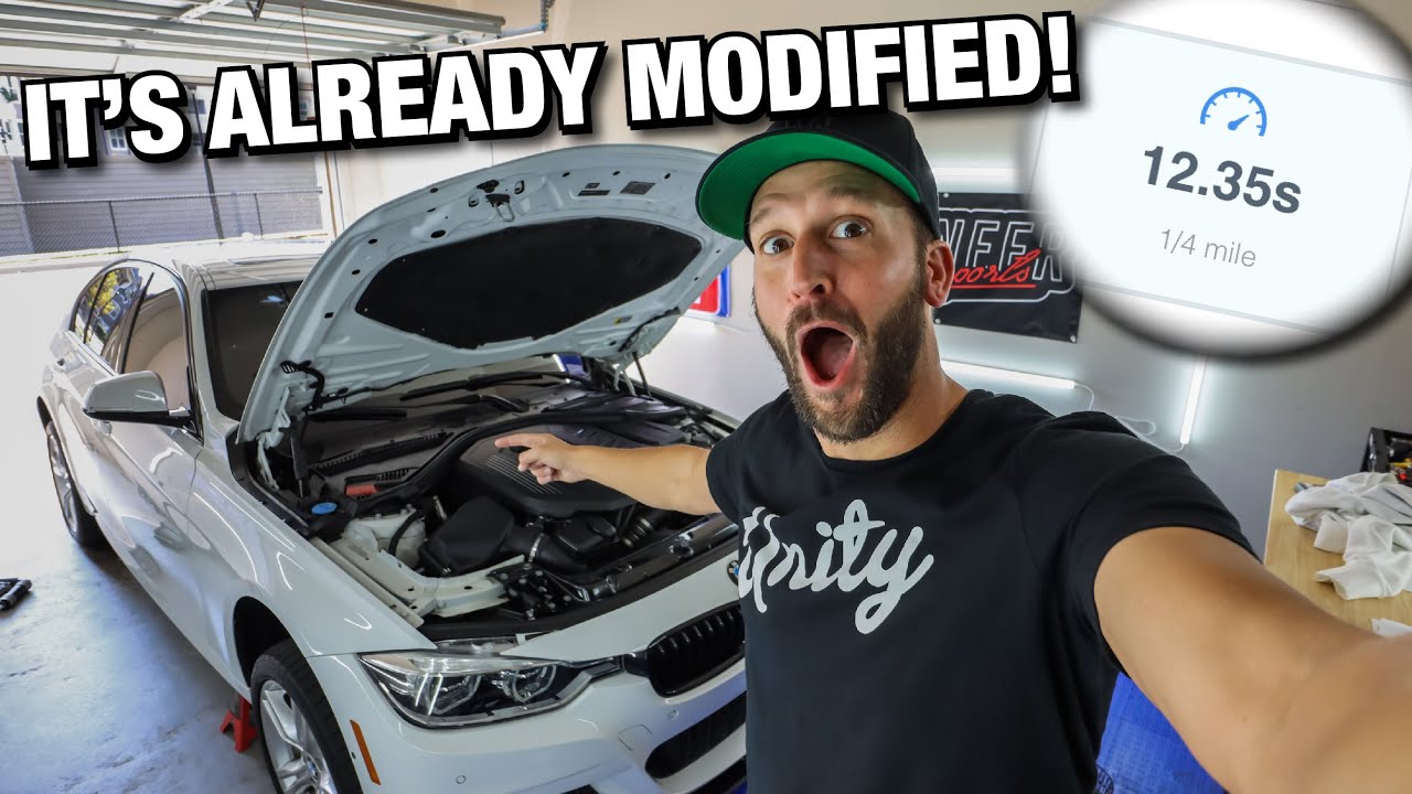 FOUND OUT MY 340i IS MODIFIED...(Ran a 12 Sec quarter mile!) - YouTube