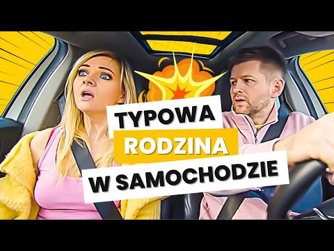 TYPOWA RODZINKA W SAMOCHODZIE 🤣