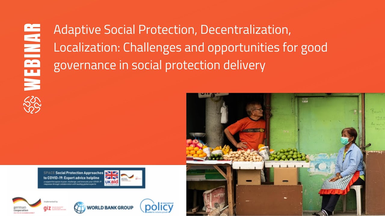 Adaptive Social Protection, Decentralization, Localization: Challenges ...