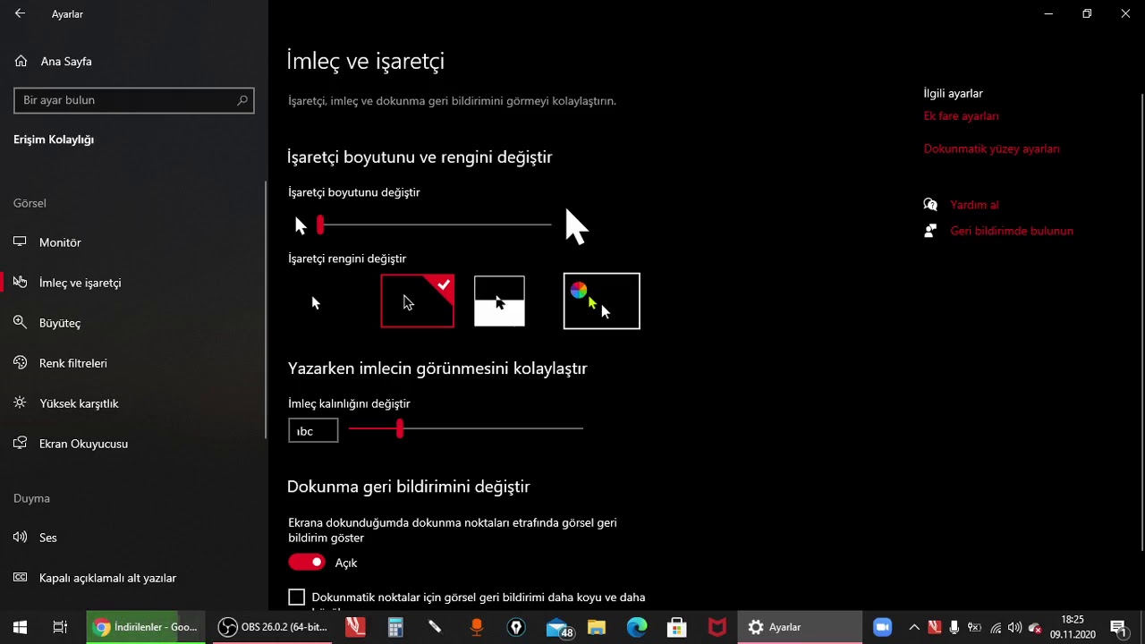 Fare İmlecinin (İşaretçi) Rengini Değiştir!!!(2020) - YouTube