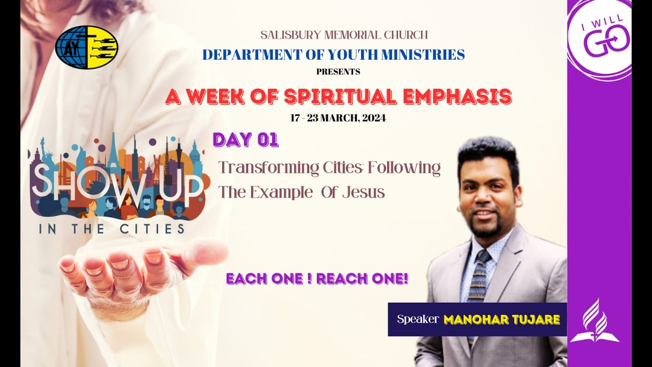 WEEK OF SPIRITUAL EMPHASIS:: DAY 1 - YouTube