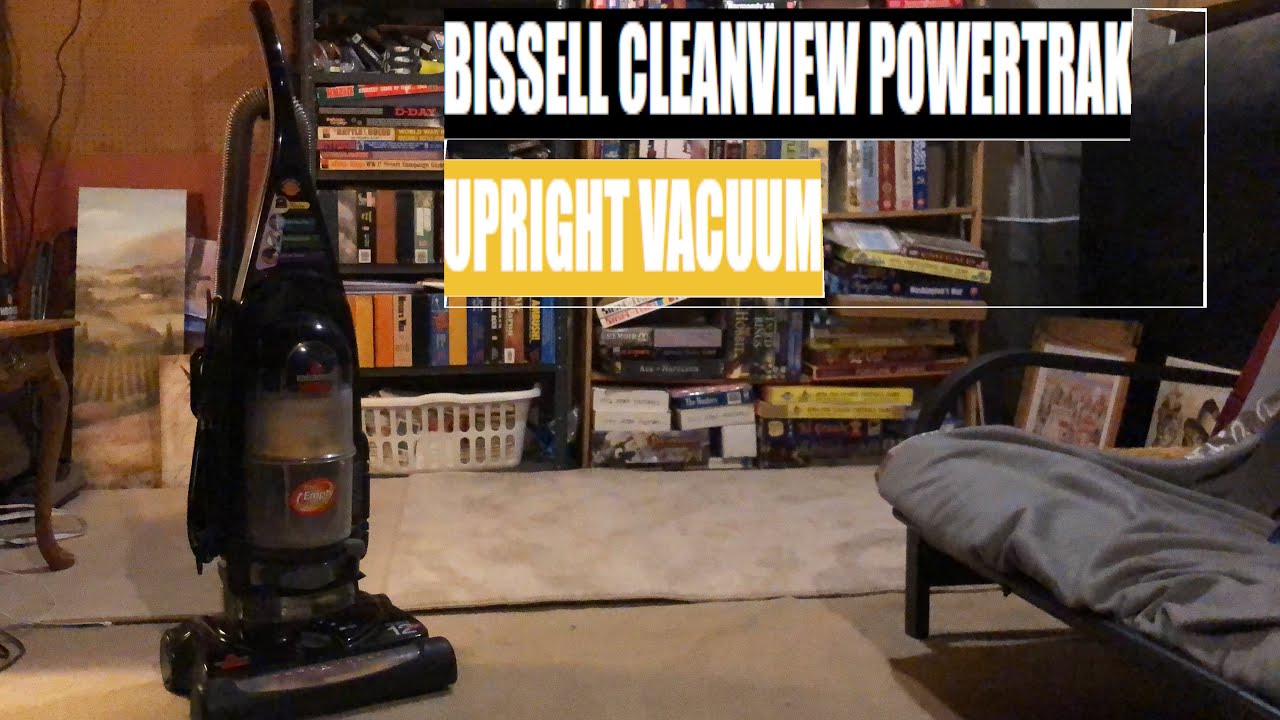 Bissell Cleanview Powertrak (6590) Upright Vacuum - YouTube