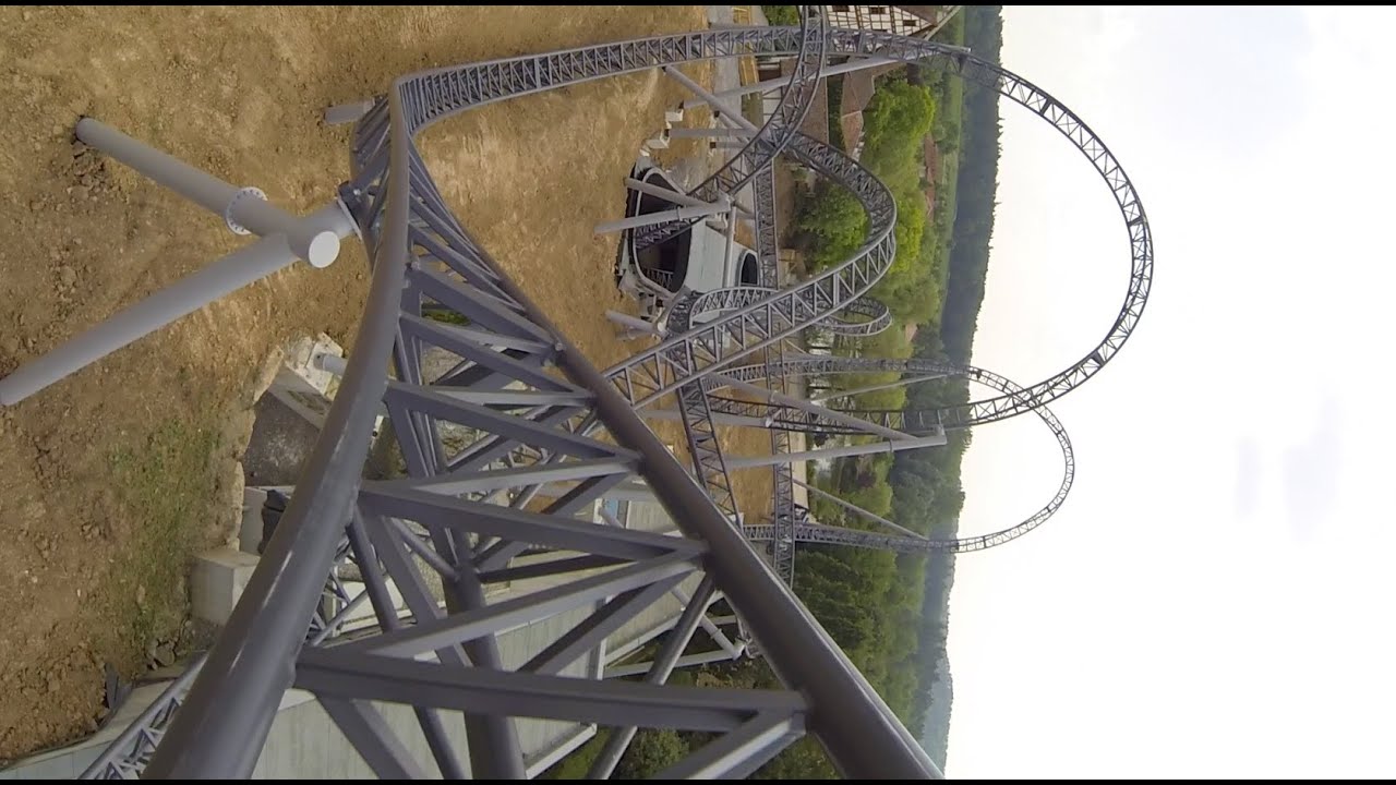Karacho Launched Gerstlauer Roller Coaster POV Tripsdrill Germany - YouTube