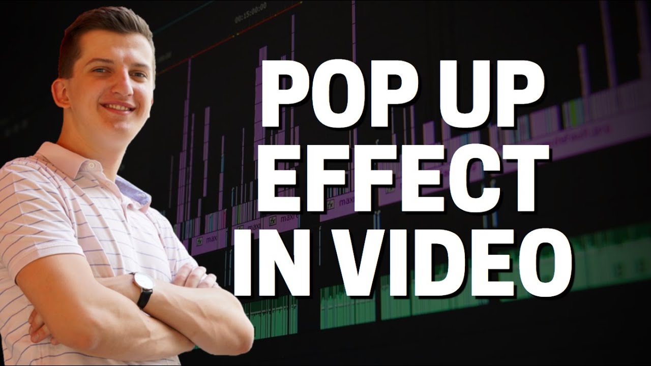 How to make Pop Effect In Da Vinci Resolve 16 - YouTube