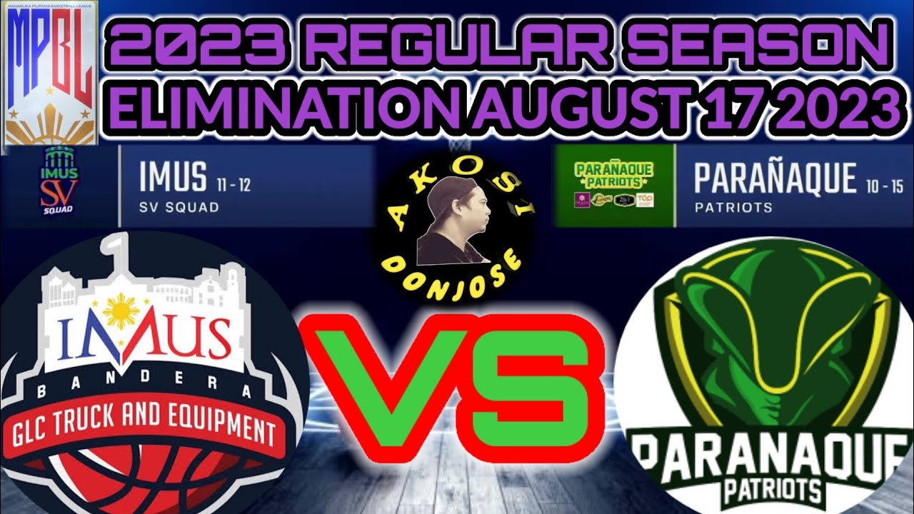 MPBL AUGUST 17 2023 IMUS VS PARAÑAQUE HIGHLIGHTS - YouTube
