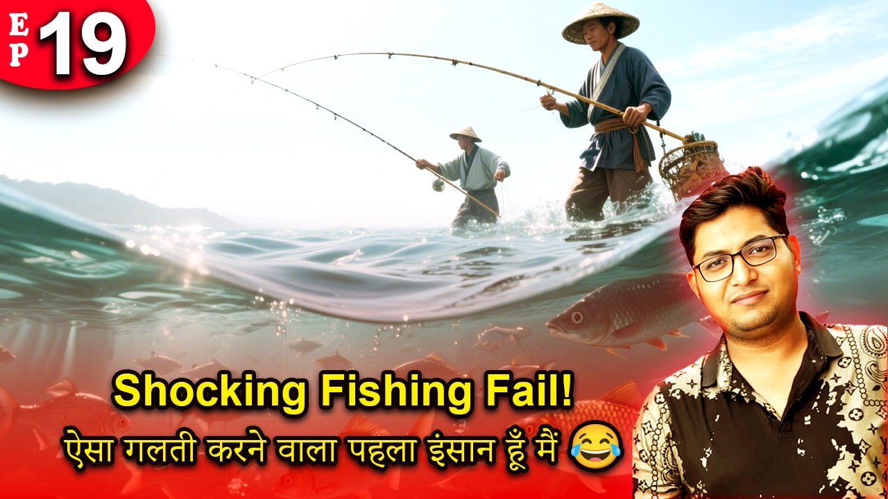 Shocking Fishing Fail! ऐसा गलती करने वाला पहला इंसान हूँ मैं 😂 | VRrtro ...