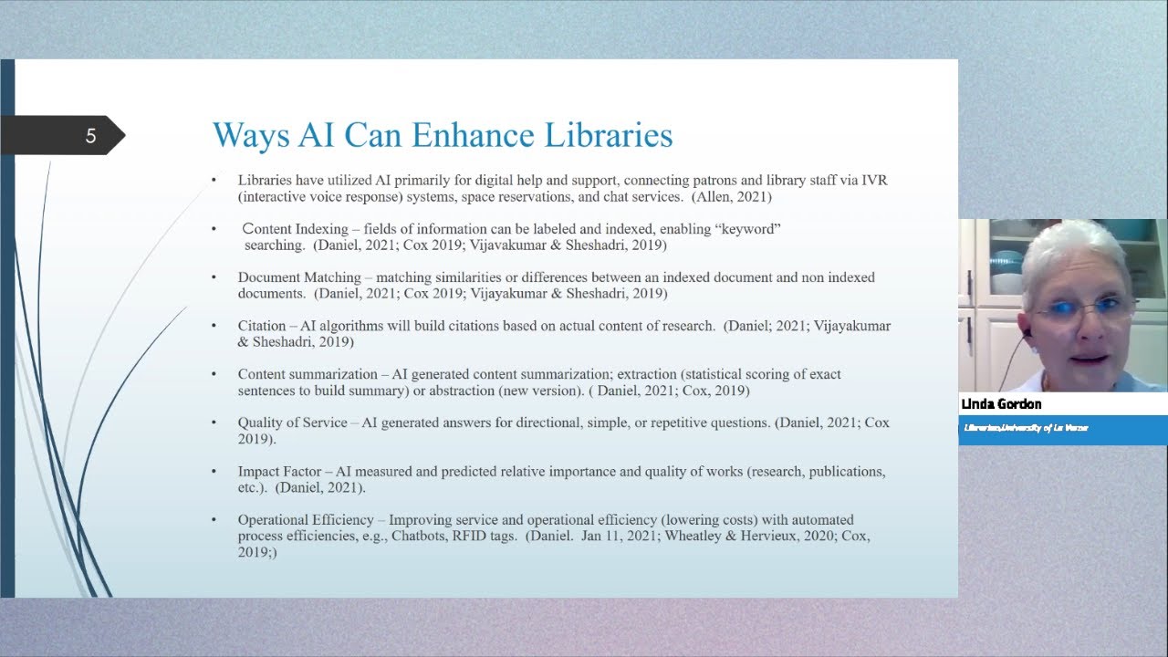 8 Ways AI Can Enhance Libraries - YouTube