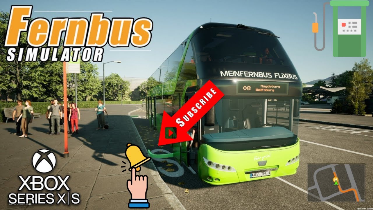 FERNBUS SIMULATOR/ GAMEPLAY / XBOX SERIES S / VOLANTE LOGITECH G920 # ...