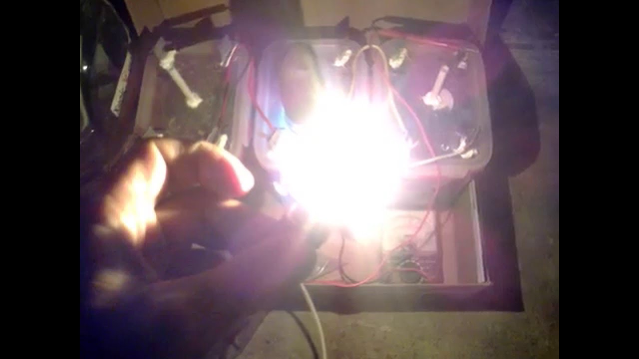 homemade lead acid battery experiment - YouTube