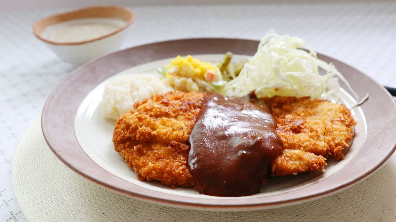 수미네반찬 옛날돈가스 만들기(Pork Sirloin Cutlet) - YouTube