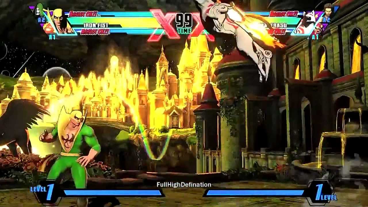 Ultimate Marvel vs. Capcom - Iron Fist 1080p Trailer [Dolby D 5.1] (x.v ...