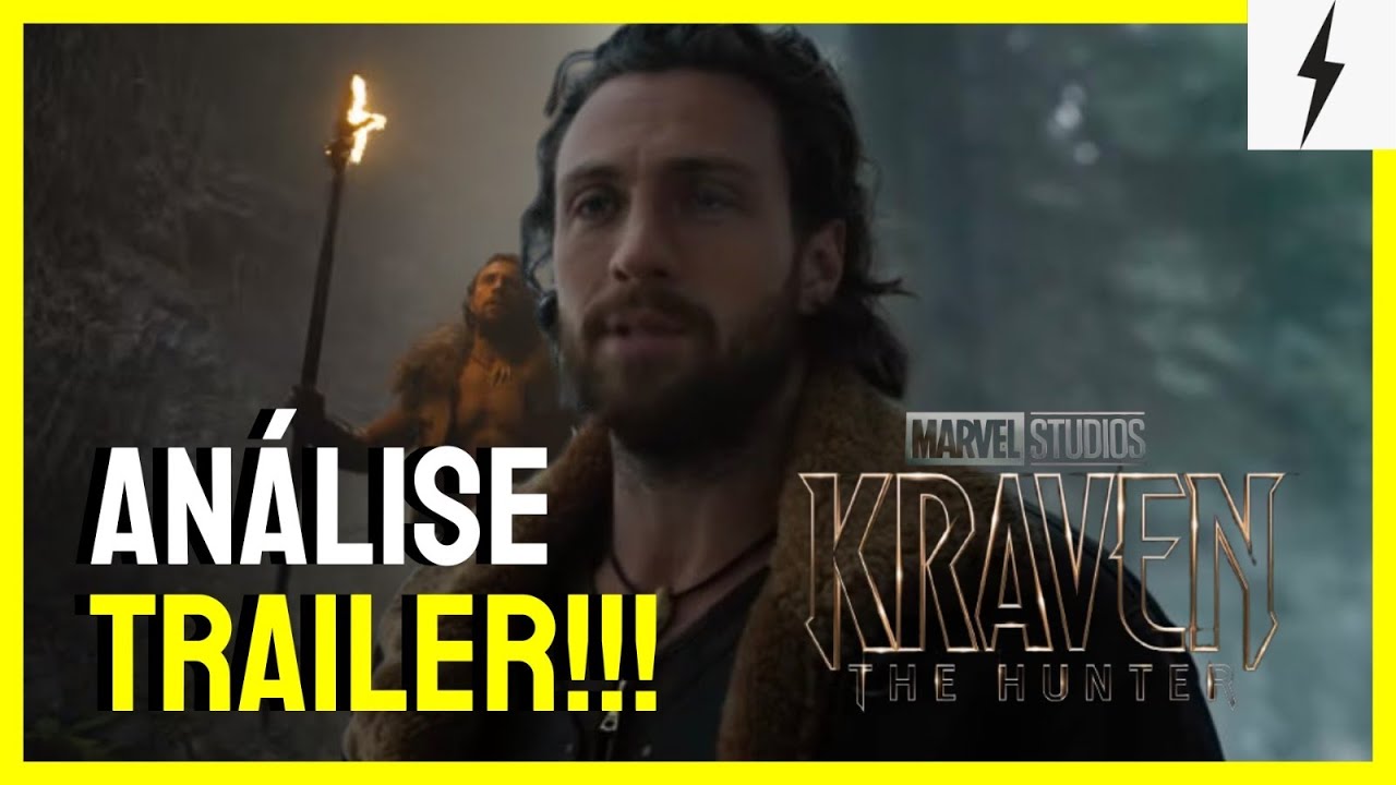 BASTANTE VIOLÊNCIA, KRAVEN ANIMAL, RHINO E +!!! ANÁLISE DO TRAILER DE ...