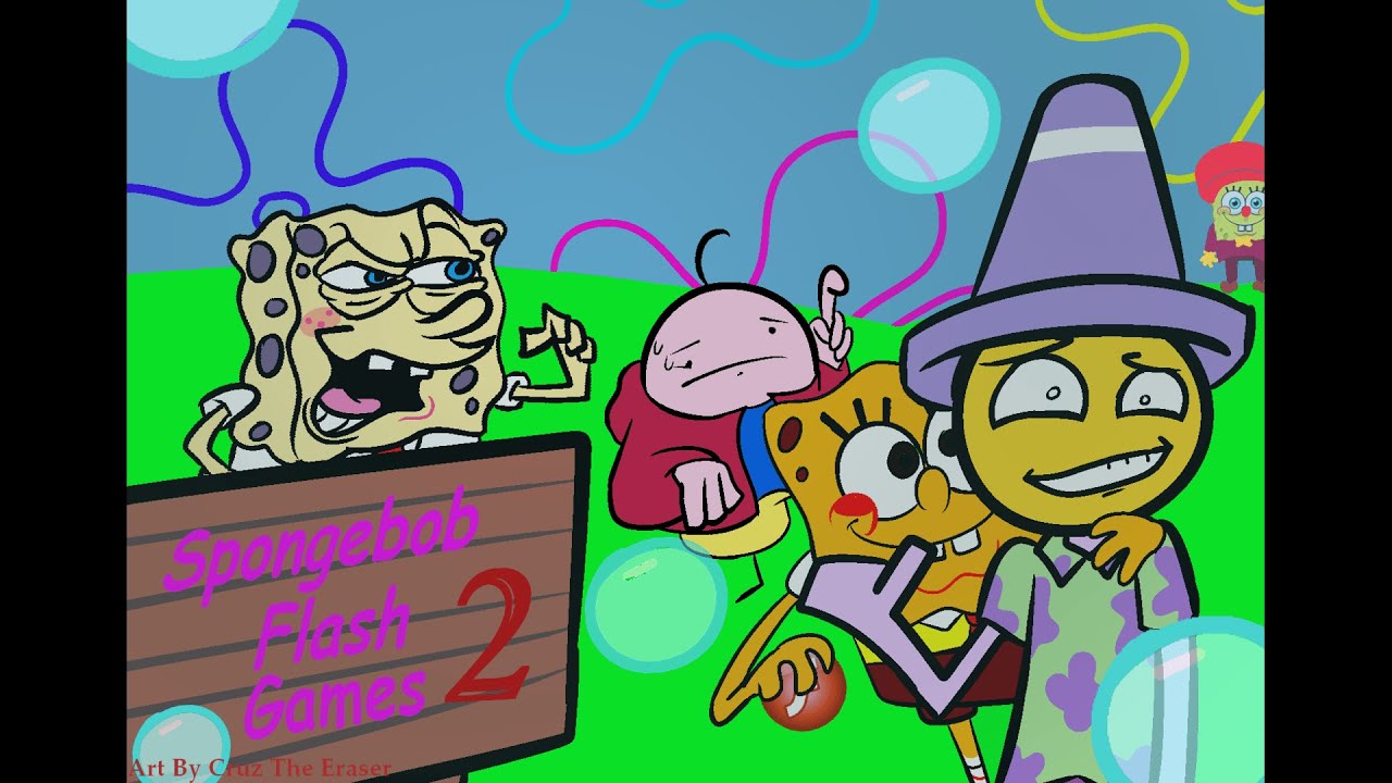 SpongeBob Flash Games Stream #2 - YouTube