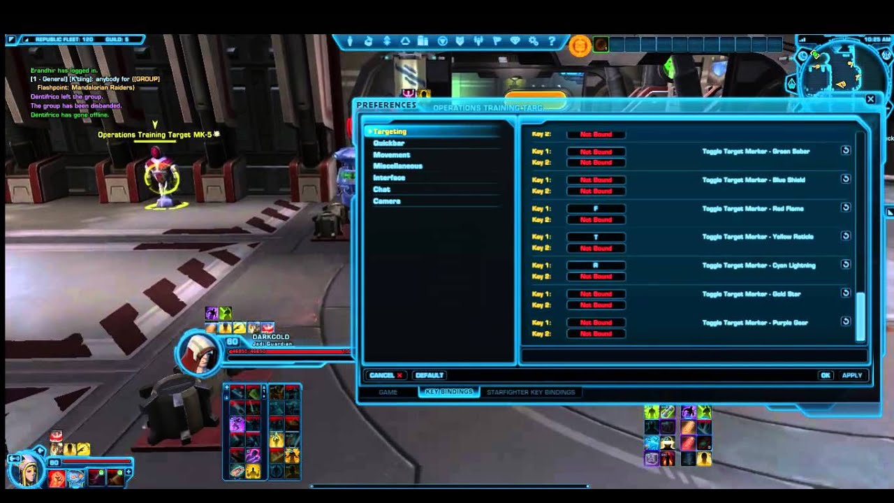 SWTOR Guia key bindings - YouTube
