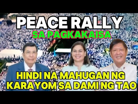 Peace Rally para sa Kapayapaan Siksikan na ang Tao - YouTube