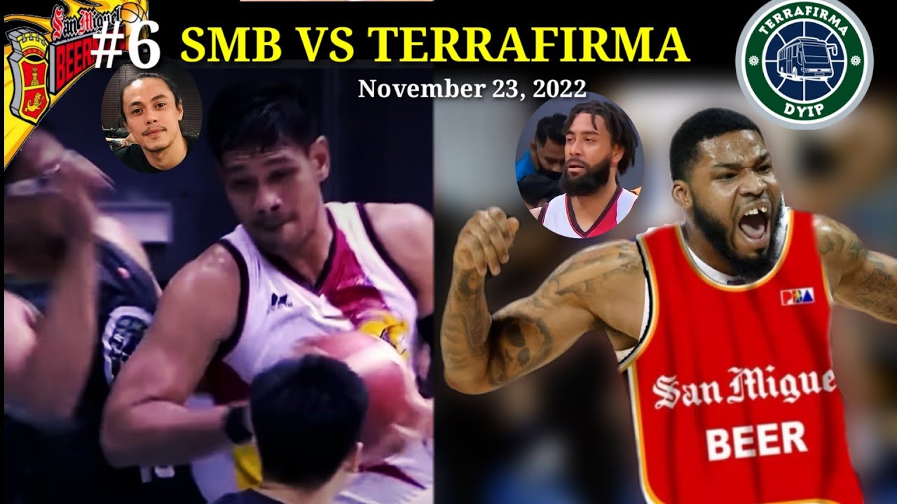 SMB VS TERRAFIRMA | Devon Scott vs Lester Prosper Beermen Target to 5th ...