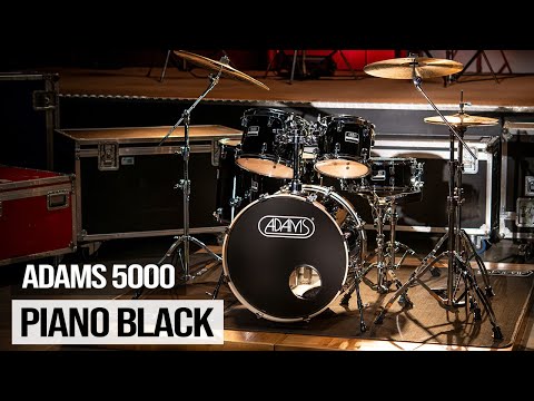 Drumstel Adams 5000 A562HC, Rock, Piano Black Gloss