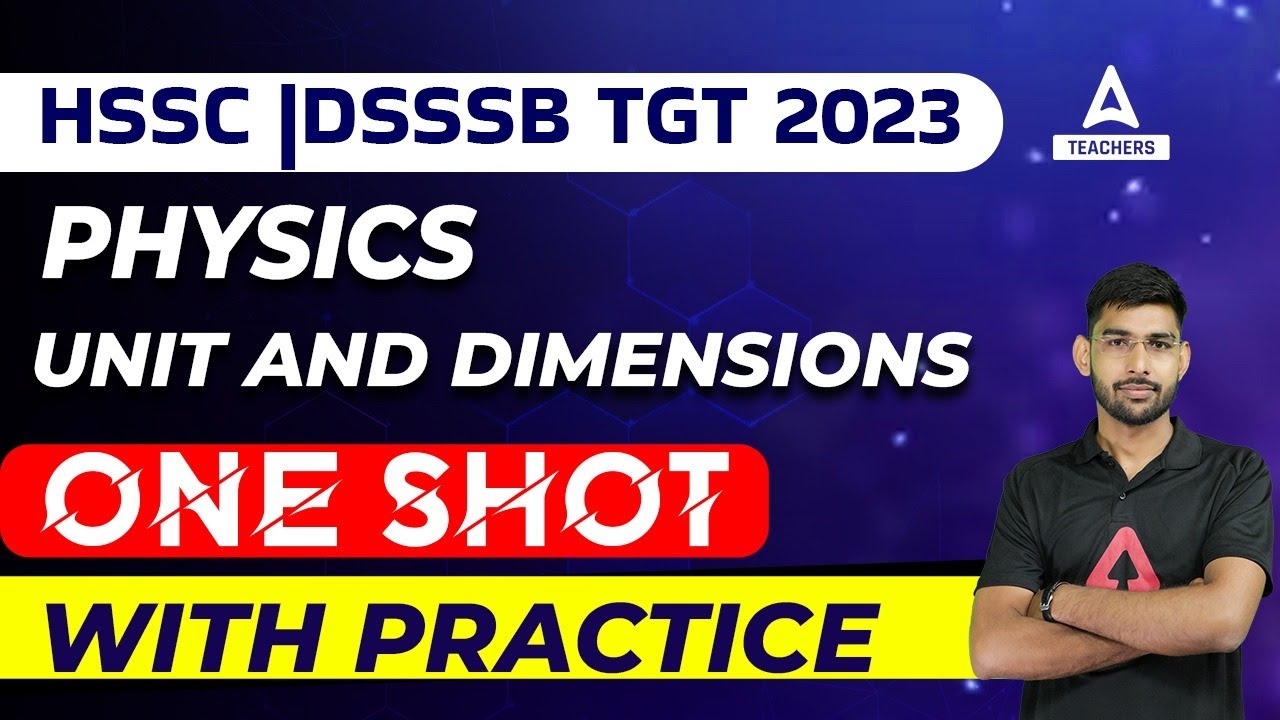 HSSC/DSSSB TGT 2023 | HSSC/DSSSB TGT Science Preparation | Unit ...