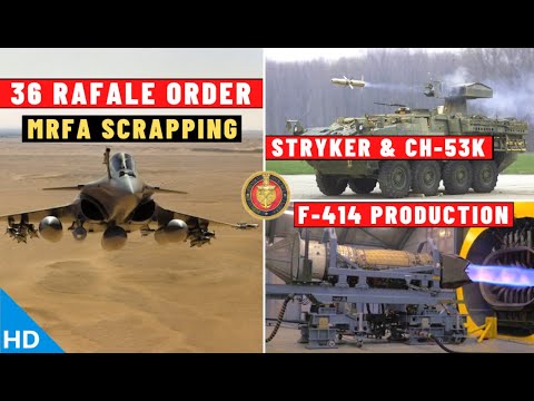 Indian Defence Updates : 36 Rafale Order,Stryker APC Offer,CH-53K To ...
