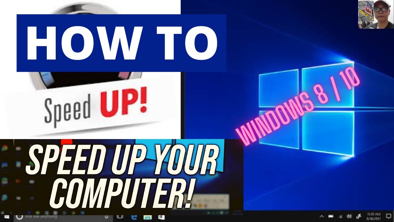 How To Speed Up Windows 8/10 PC "TAGZ TV" - YouTube