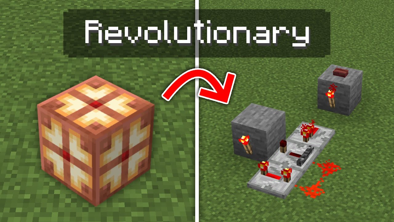 This Block Will REVOLUTIONIZE Redstone INDEFINITELY - YouTube
