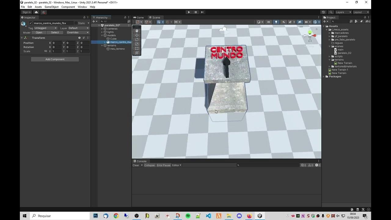 Set Height Terreno Unity3D - Inicializando Terreno - YouTube