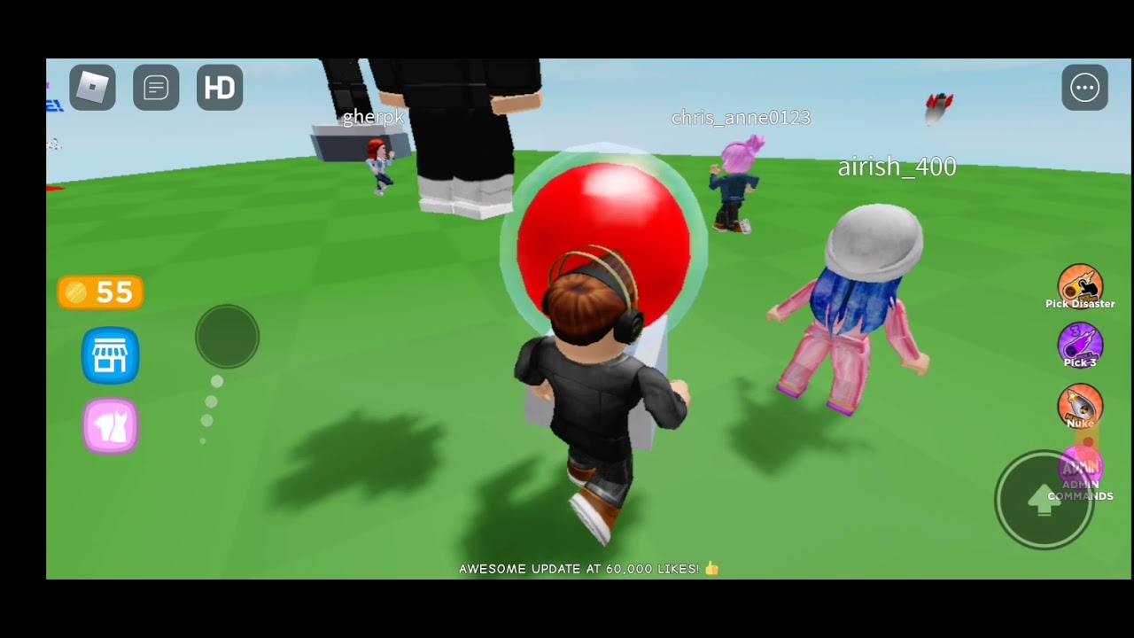 Playing don't press the button. Baldi, boom,tornado. - YouTube