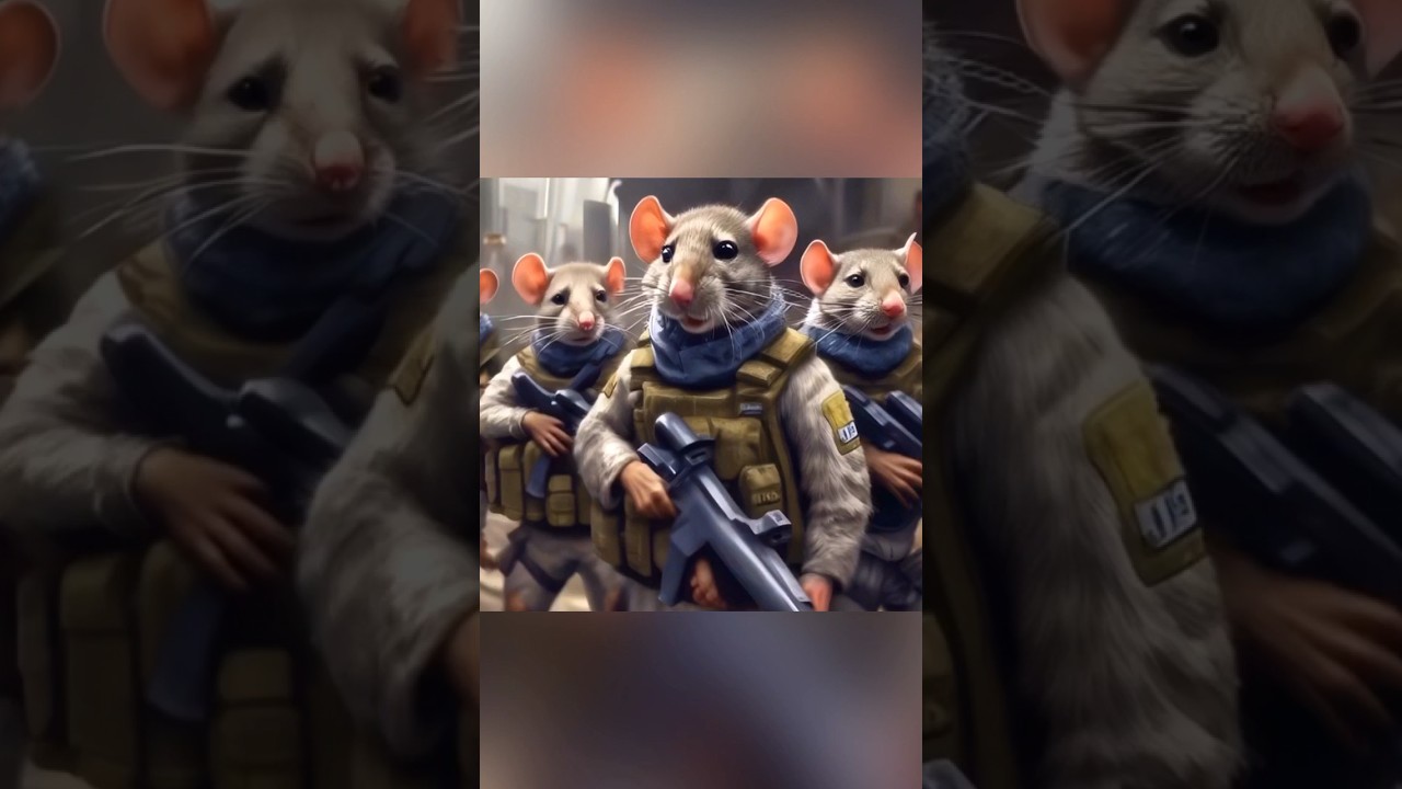 Battle of cats and mice - YouTube